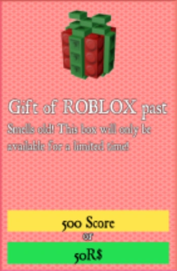 Gift of ROBLOX past | Sno day Wiki | Fandom