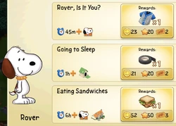 Category:Task and Reward for Rover | Snoopy Town Tale Wiki | Fandom