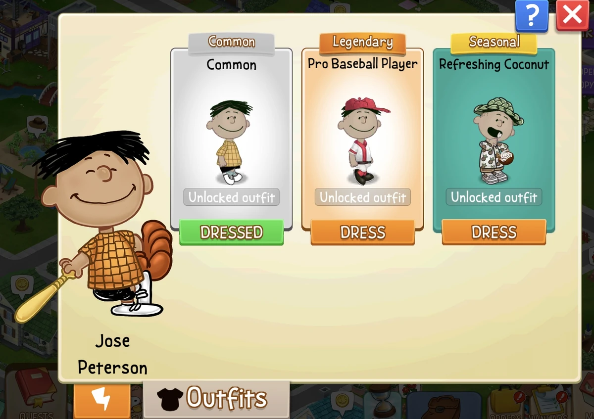 Category:Outfits for Jose Peterson | Snoopy Town Tale Wiki | Fandom