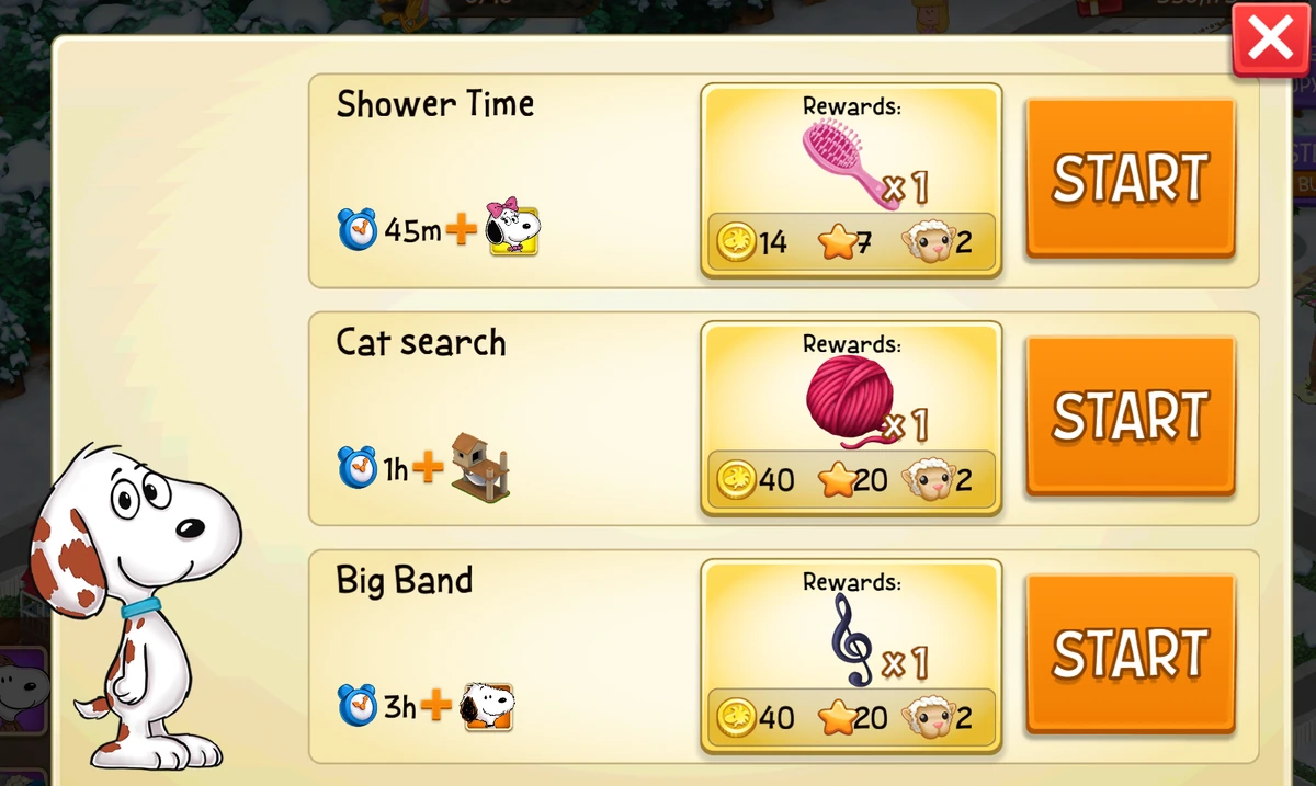 Category:Task and Reward for Marbles | Snoopy Town Tale Wiki | Fandom