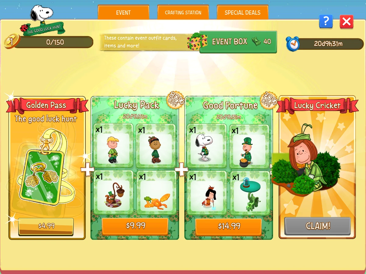 Category:Images - The Good Luck Hunt | Snoopy Town Tale Wiki | Fandom