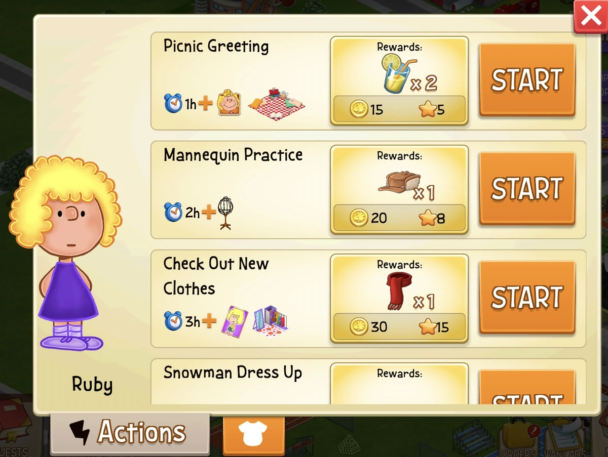 Category:Task and Reward for Ruby | Snoopy Town Tale Wiki | Fandom