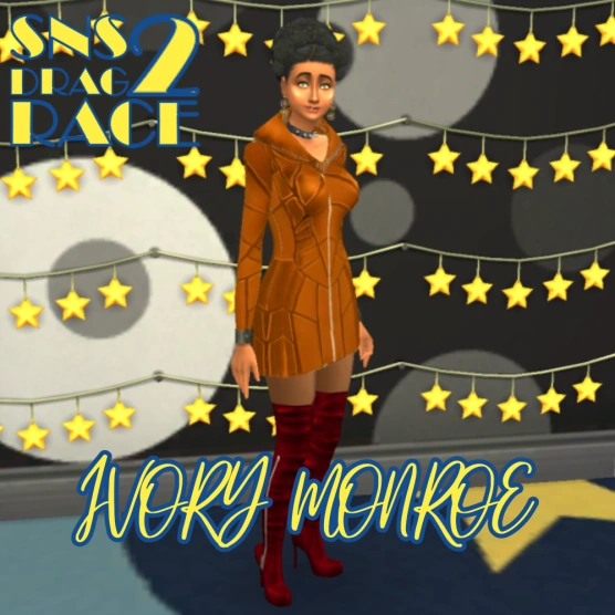 Ivory Monroe | Sim's Network Studios Drag Race Wiki | Fandom