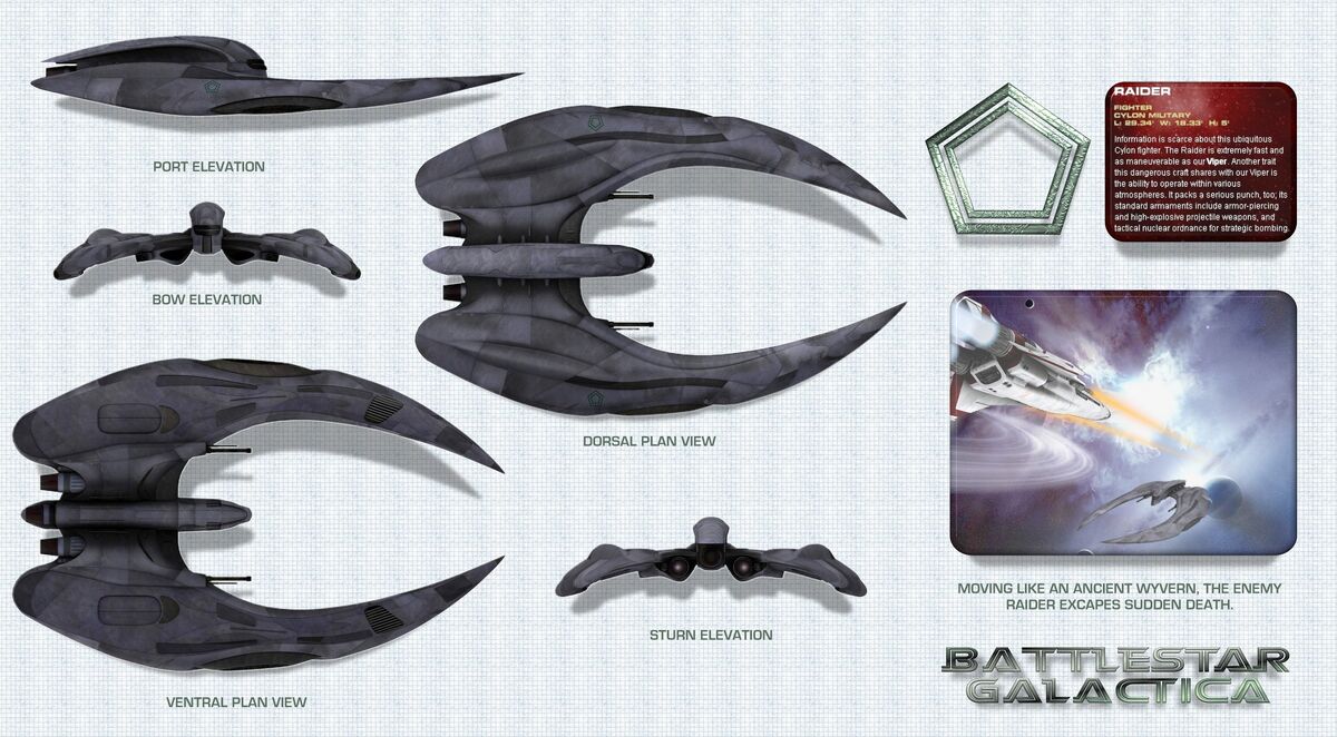 Cylon Raider Bgrdm Snubfighter Wiki Fandom