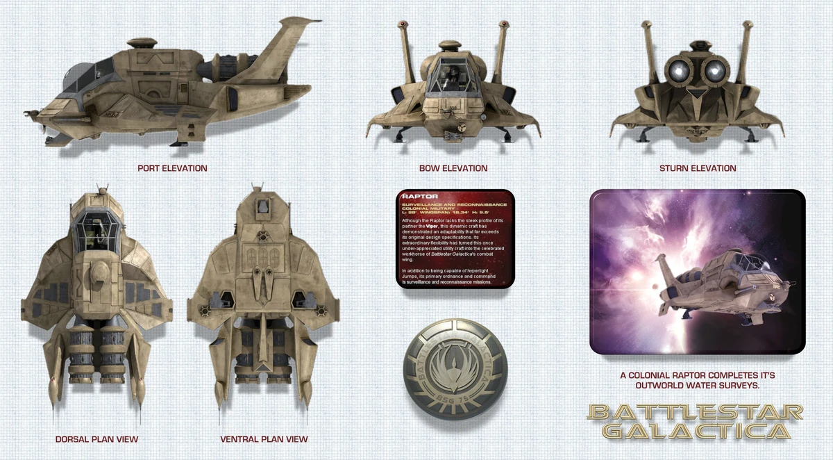 Battlestar Galactica Raptor