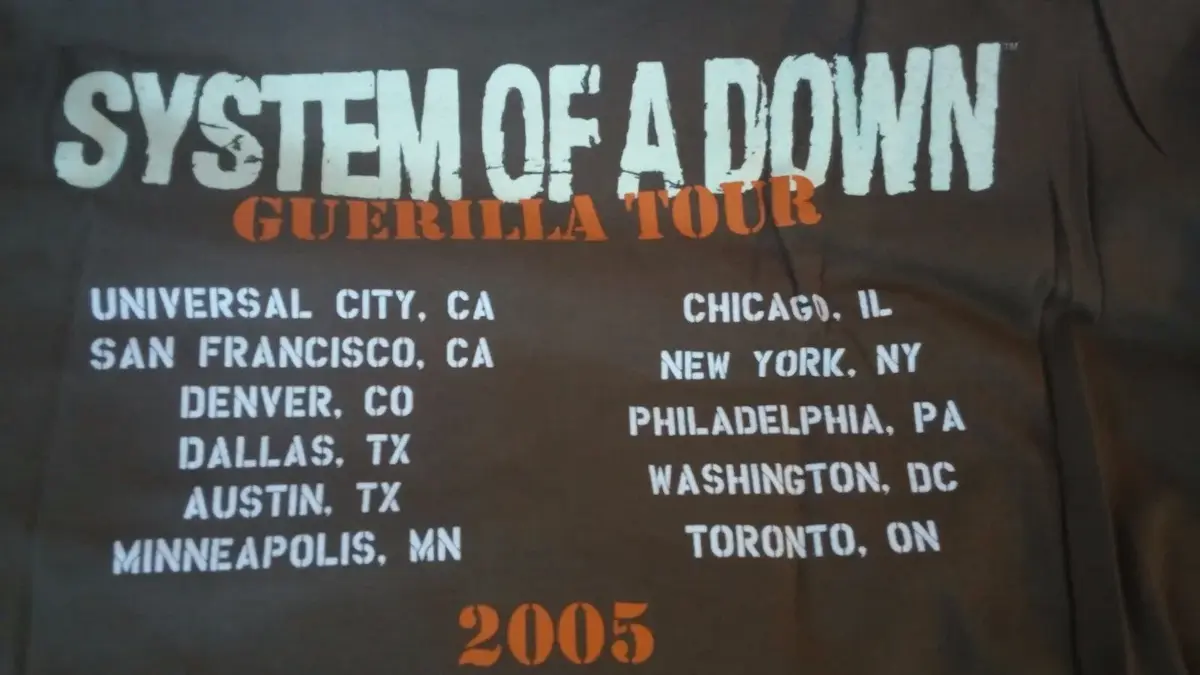 Unknown Venue May 13th, 2005 | System of a Down Wiki | Fandom