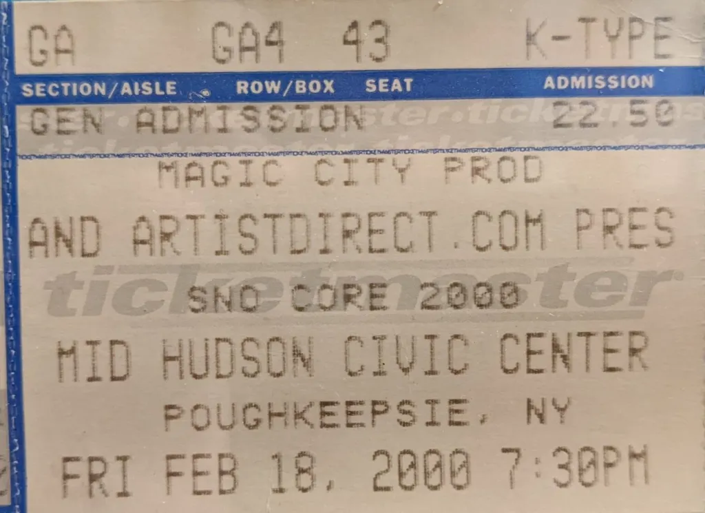 Mid Hudson Civic Center February 18th, 2000 | System of a Down Wiki ...