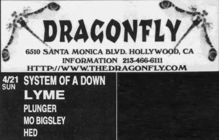 Category:SOAD concerts in 1996 | System of a Down Wiki | Fandom