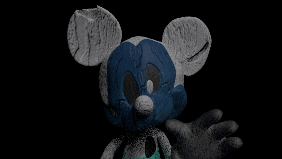 Melted Photo-Negative Mickey | Five Nights at Zaza Island Wiki | Fandom