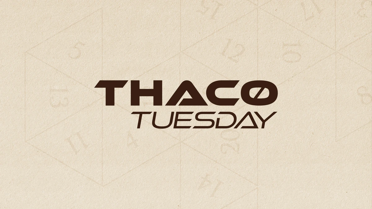 THAC0 Tuesday | Stream of Blood Wiki | Fandom