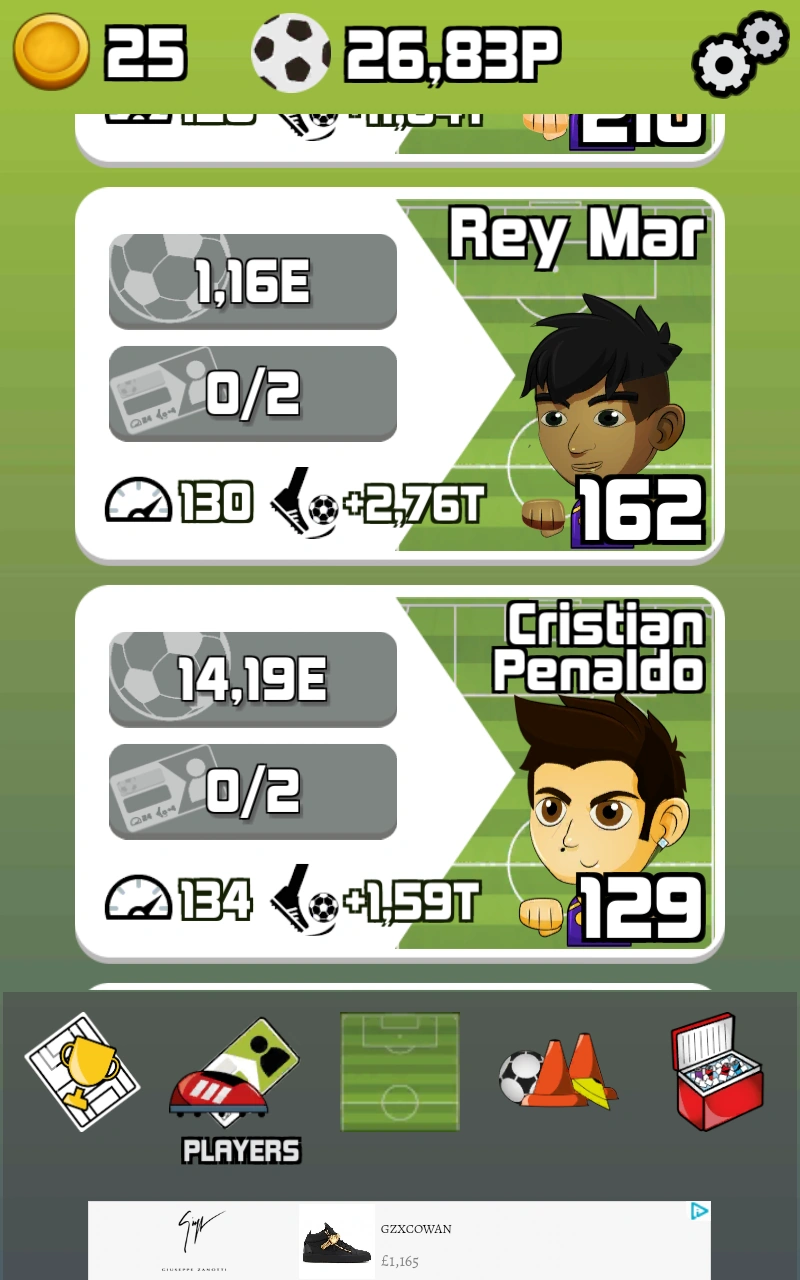Rey Mar | Soccer Manager Clicker Wiki | Fandom