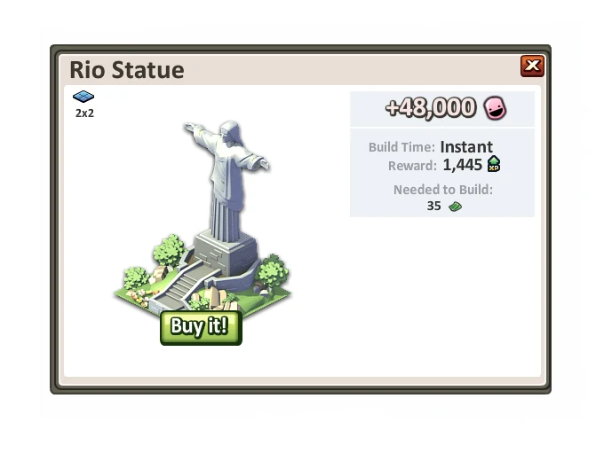 Rio Statue | Social City Wiki | Fandom