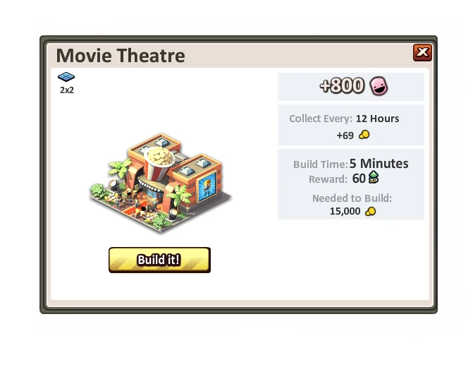 Movie Theatre | Social City Wiki | Fandom