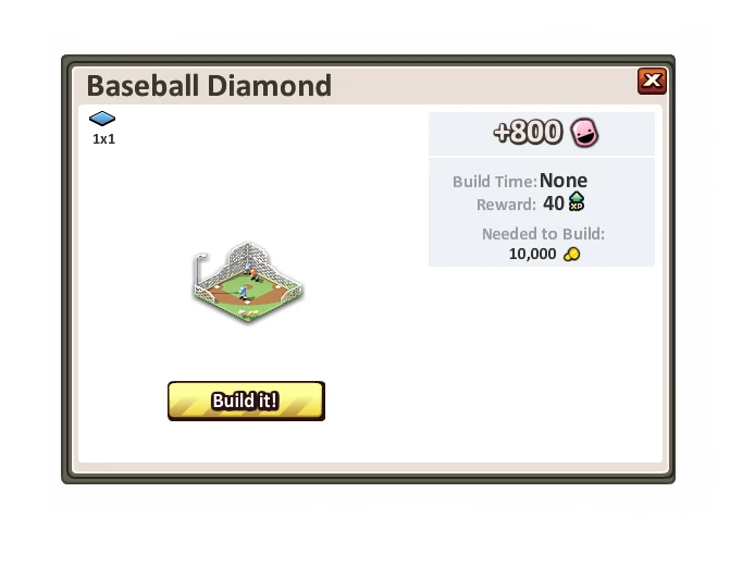 Baseball Diamond | Social City Wiki | Fandom