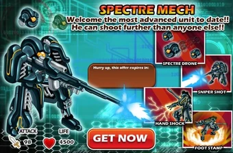 Spectre mech | Wiki Socialwars | Fandom