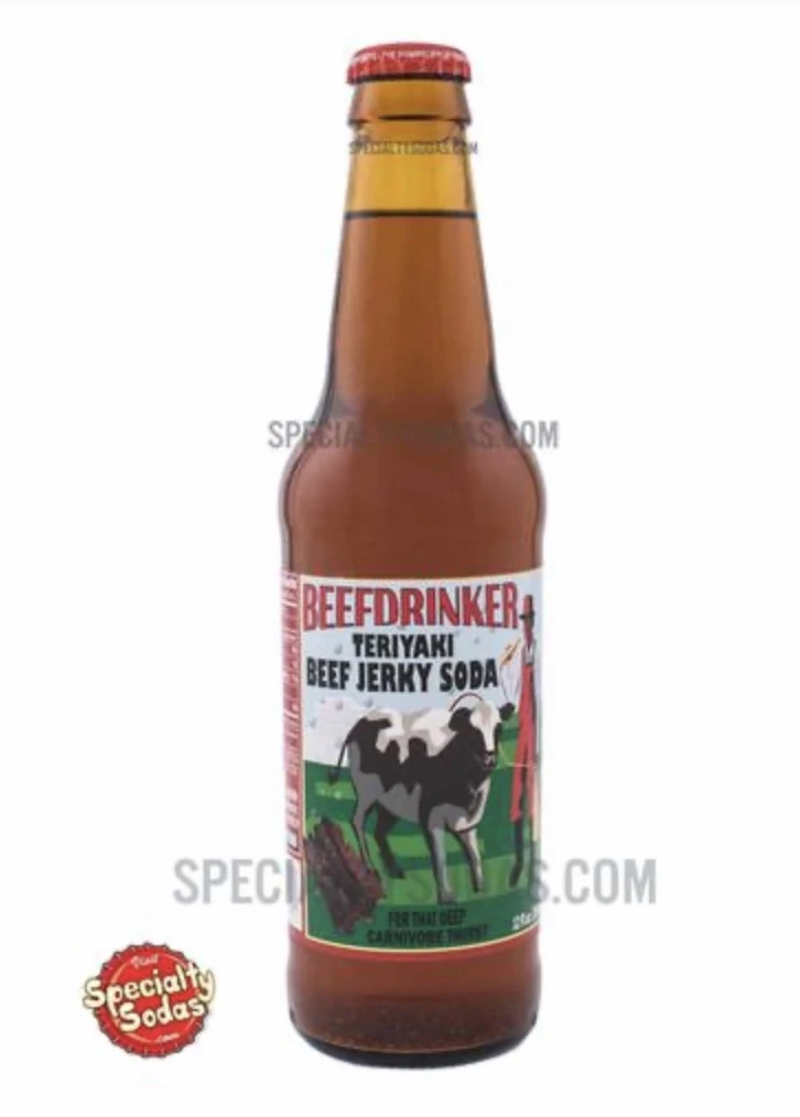 Beefdrinker Teriyaki Beef Jerky Soda | Soda Lovers Wiki | Fandom