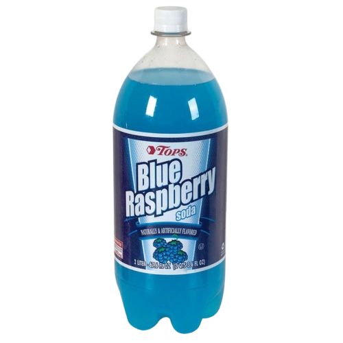 Tops Blue Raspberry Soda | Soda Lovers Wiki | Fandom