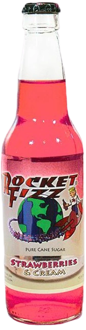 Rocket Fizz Strawberry & Cream Soda | Soda Lovers Wiki | Fandom