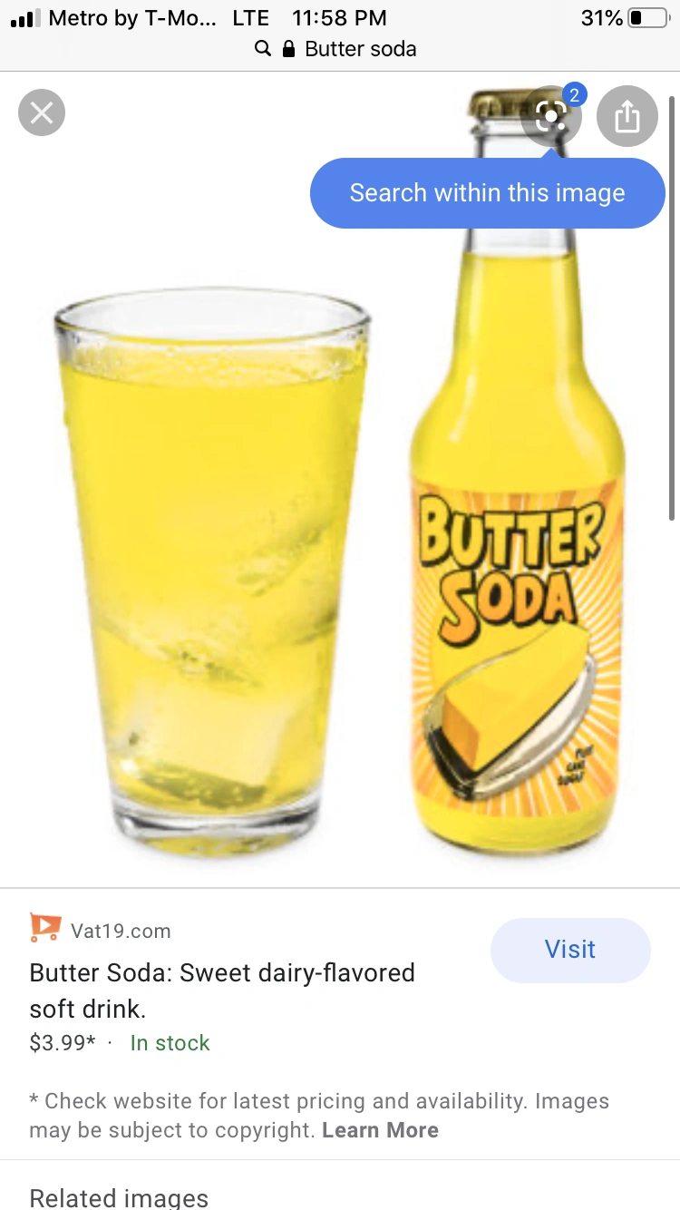 Butter Soda | Soda Lovers Wiki | Fandom