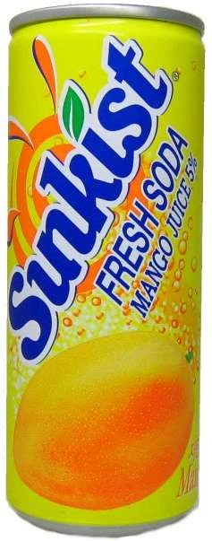 Sunkist Fresh Soda Mango | Soda Lovers Wiki | Fandom