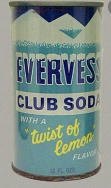 Evervess Club Soda Lemon | Soda Lovers Wiki | Fandom