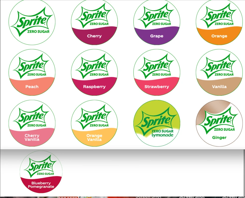 sprite zero freestyle flavors