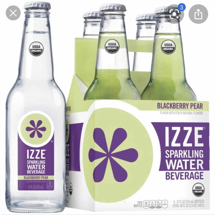 Izze Sparkling Water BlackBerry Pear | Soda Lovers Wiki | Fandom