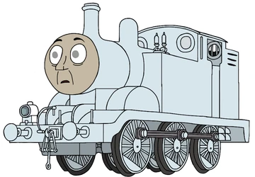 evil thomas the train coloring pages