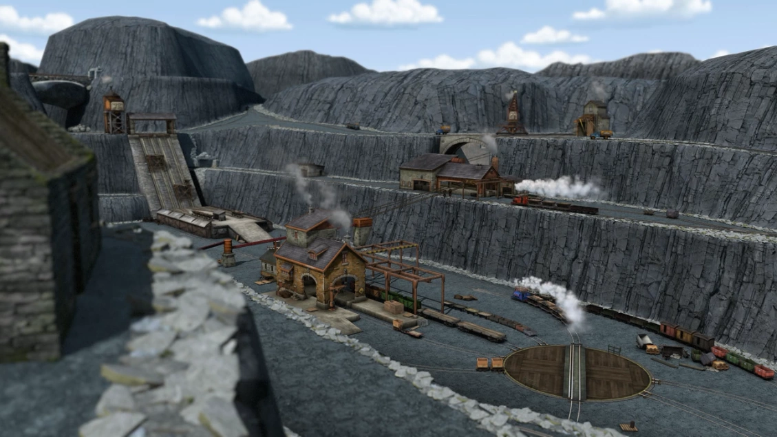 Blue Mountain Quarry | Sodor Stories History Wiki | Fandom