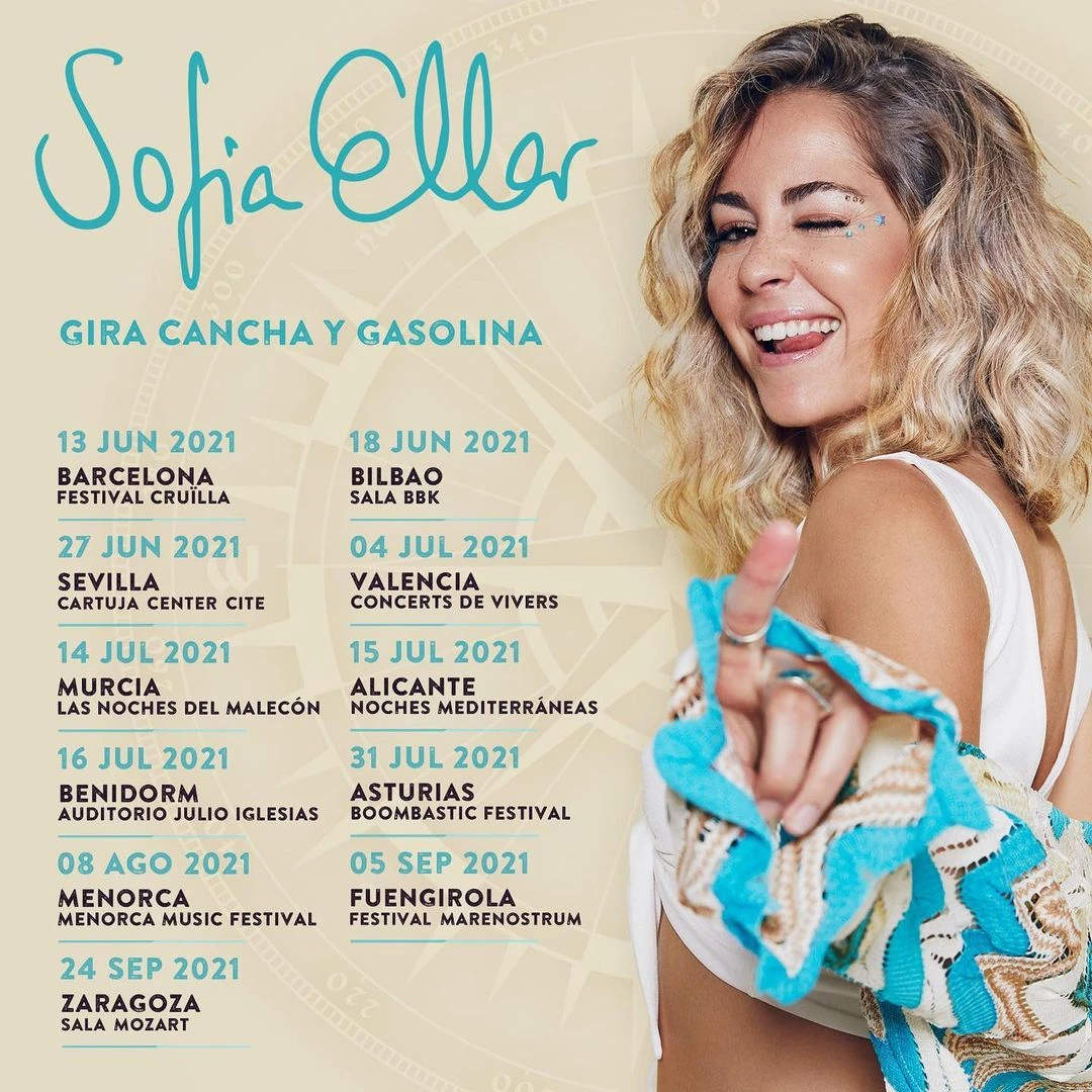 Gira Cancha y Gasolina | Wiki Sofía Ellar | Fandom