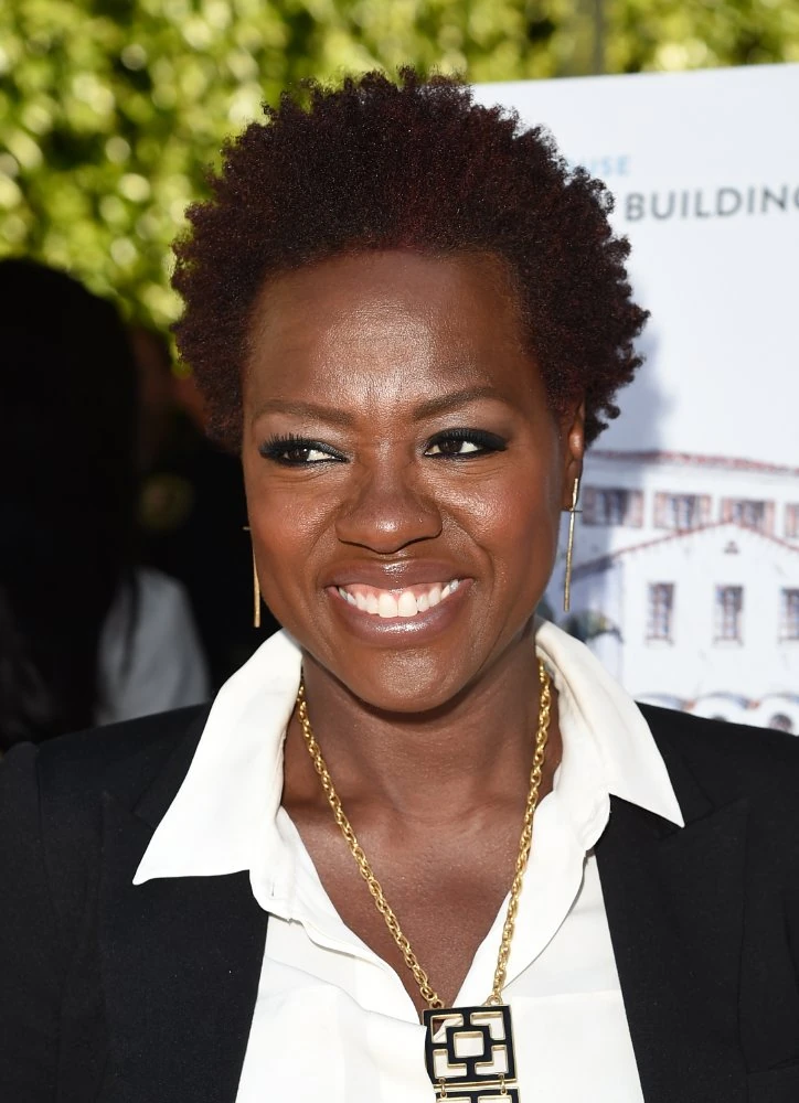 Viola Davis Natural Hair