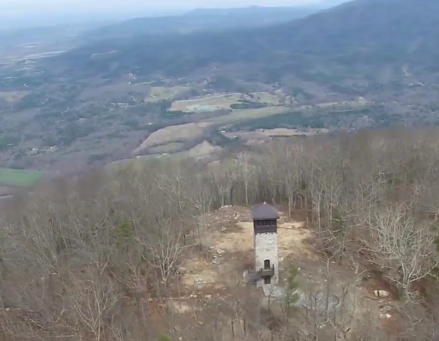 Fort Mountain fire lookout tower | So Joana Book Wiki | Fandom