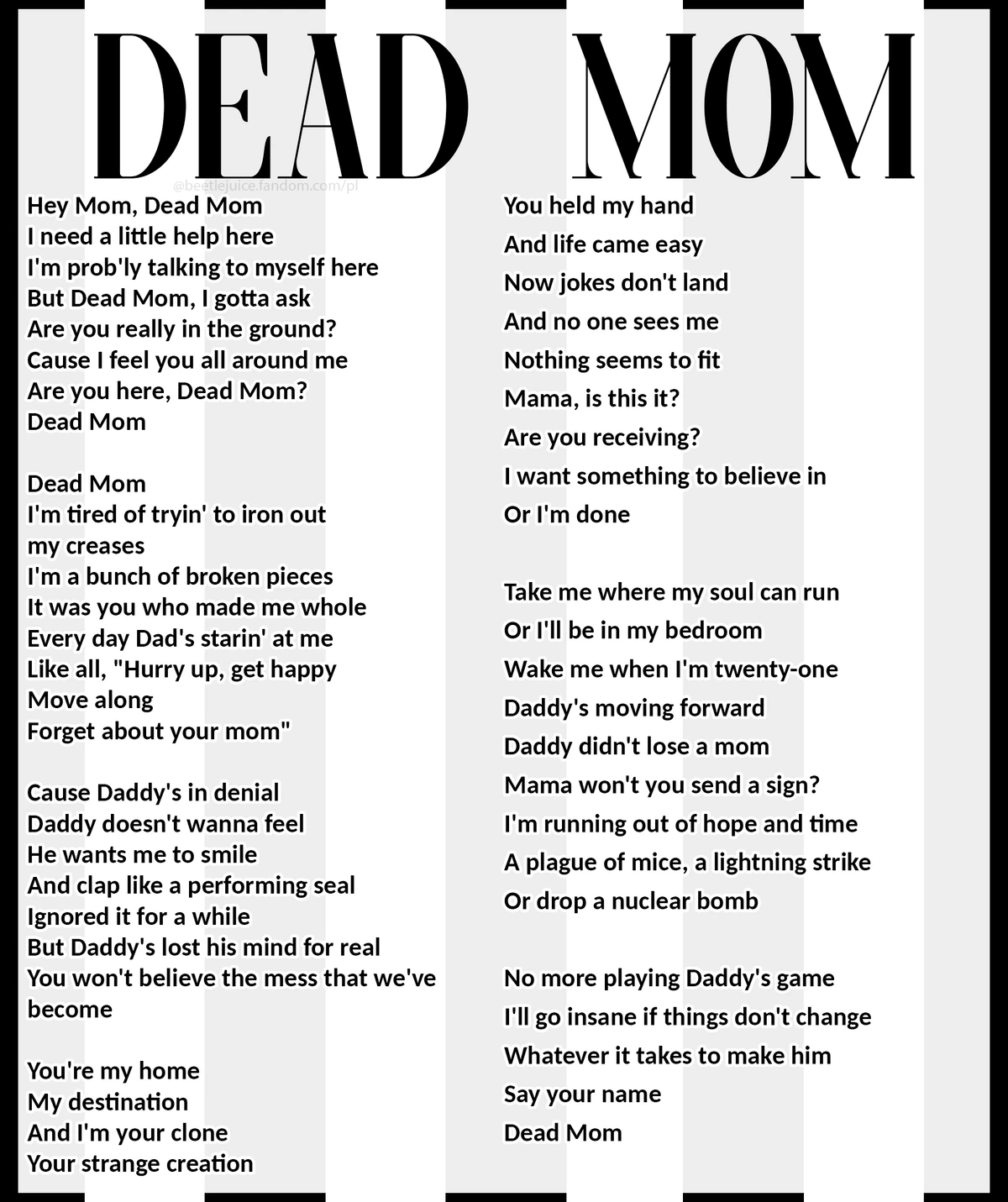 Dead Mom | Beetlejuice Wiki | Fandom
