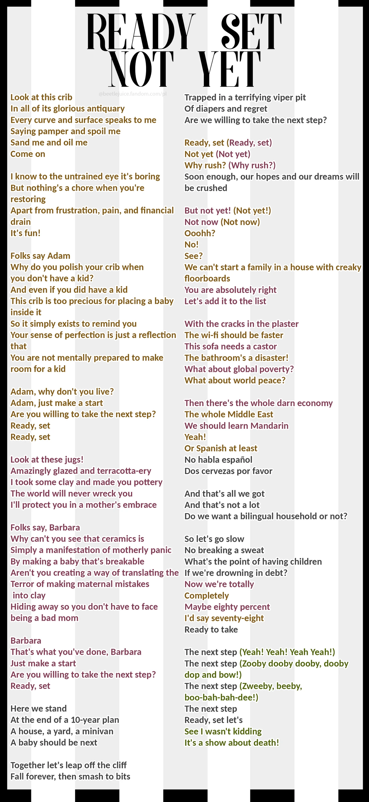 Ready Set, Not Yet | Beetlejuice Wiki | Fandom