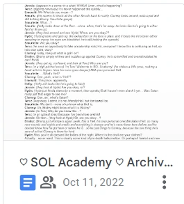 Archives | SOL Academy Wiki | Fandom