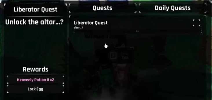 Liberator Quest | Sol's RNG Wiki | Fandom