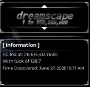 dreamscape | Sol's RNG Wiki | Fandom