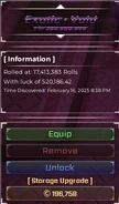 Exotic Void Exotic Void | Sol's RNG Wiki | Fandom