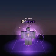 Sidereum | Sol's RNG Wiki | Fandom