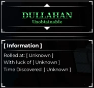 DULLAHAN | Sol's RNG Wiki | Fandom