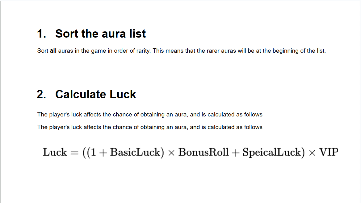 Luck | Sol's RNG Wiki | Fandom