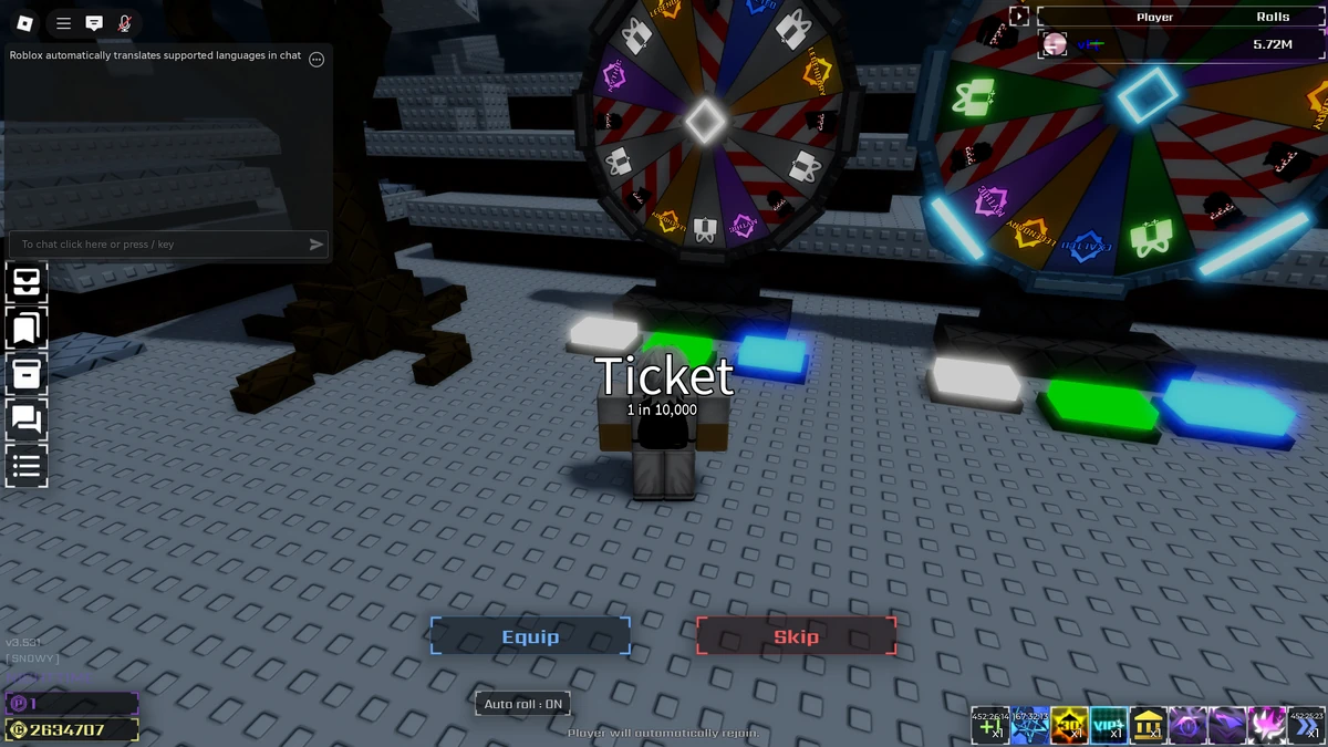User blog:PyroVen/Ticket Bug | Sol's RNG Wiki | Fandom