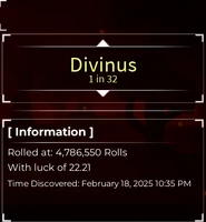 Divinus | Sol's RNG Wiki | Fandom