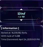 Wind | Sol's RNG Wiki | Fandom