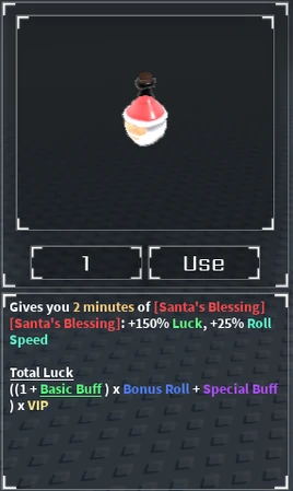 Santa Claus Potion | Sol's RNG Wiki | Fandom