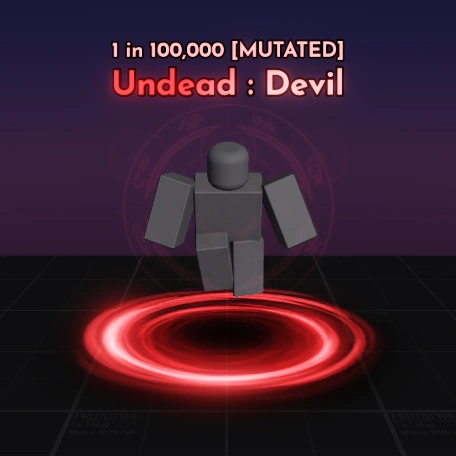 Non Morto : Diavolo | Sol's RNG Wiki | Fandom