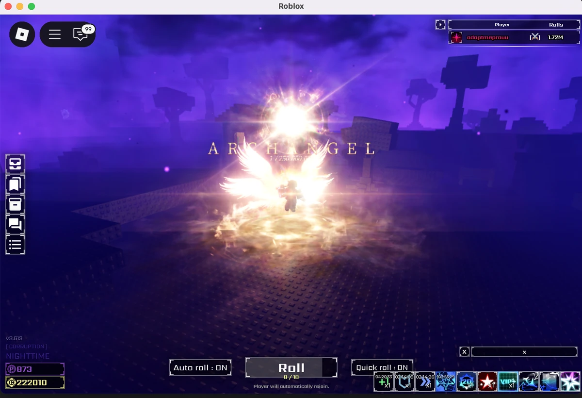 User blog:Koikoiss/I GOT ARCHANGEL | Sol's RNG Wiki | Fandom