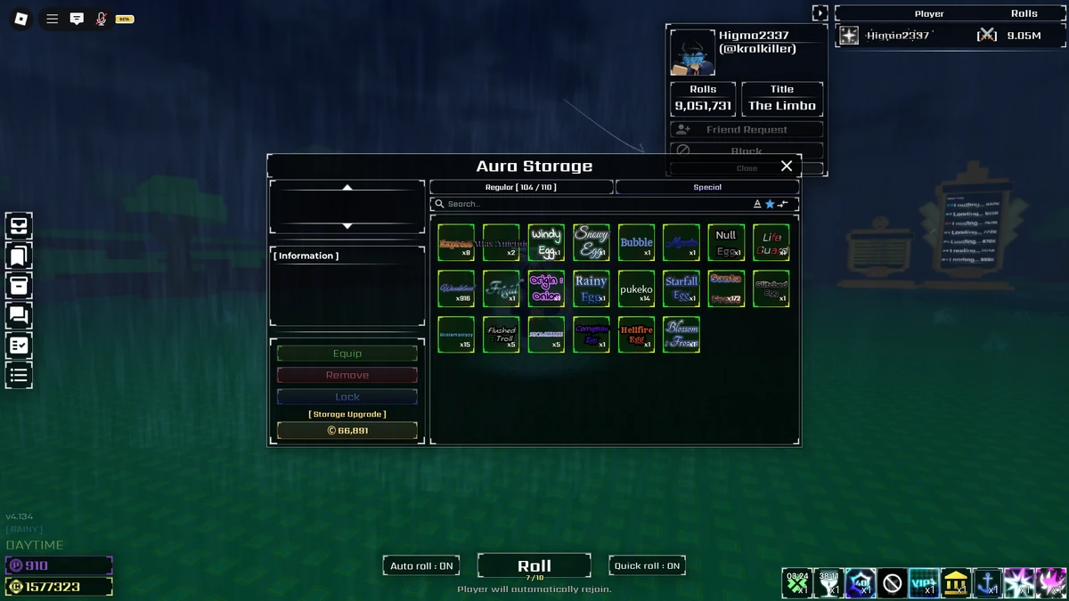 User blog:HIGMA2337/your opinion guys, cooked or cooking (9m rolls) | Sol's RNG Wiki | Fandom