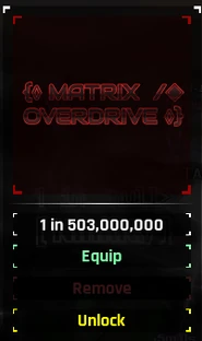 MATRIX / OVERDRIVE ♢} | Sol's RNG Wiki | Fandom