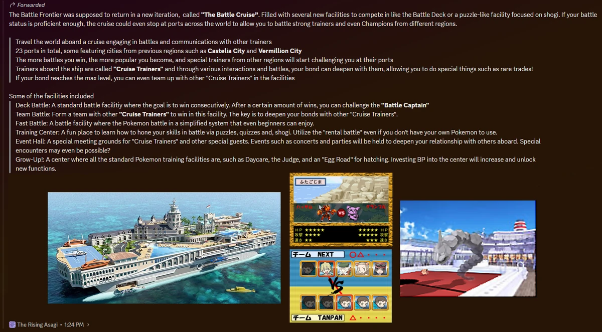 Pokemon Prismatic (2024)/Battle Cruise | Sol 10 Wiki | Fandom